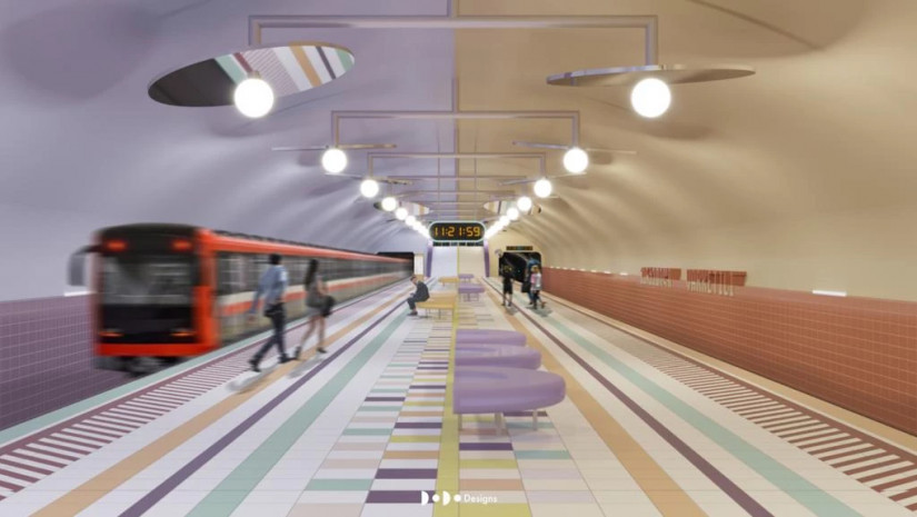 Varketili metro station operates intermittently due to broken escalator